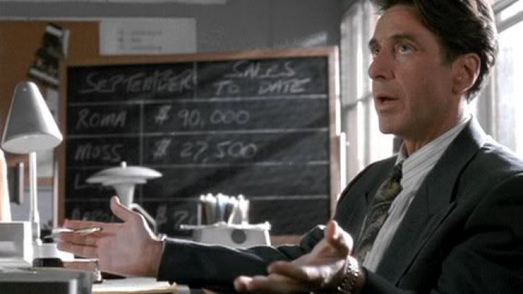 Richard Roma Buys His Son a Pack of Gum and Shows Him How to Chew It ...