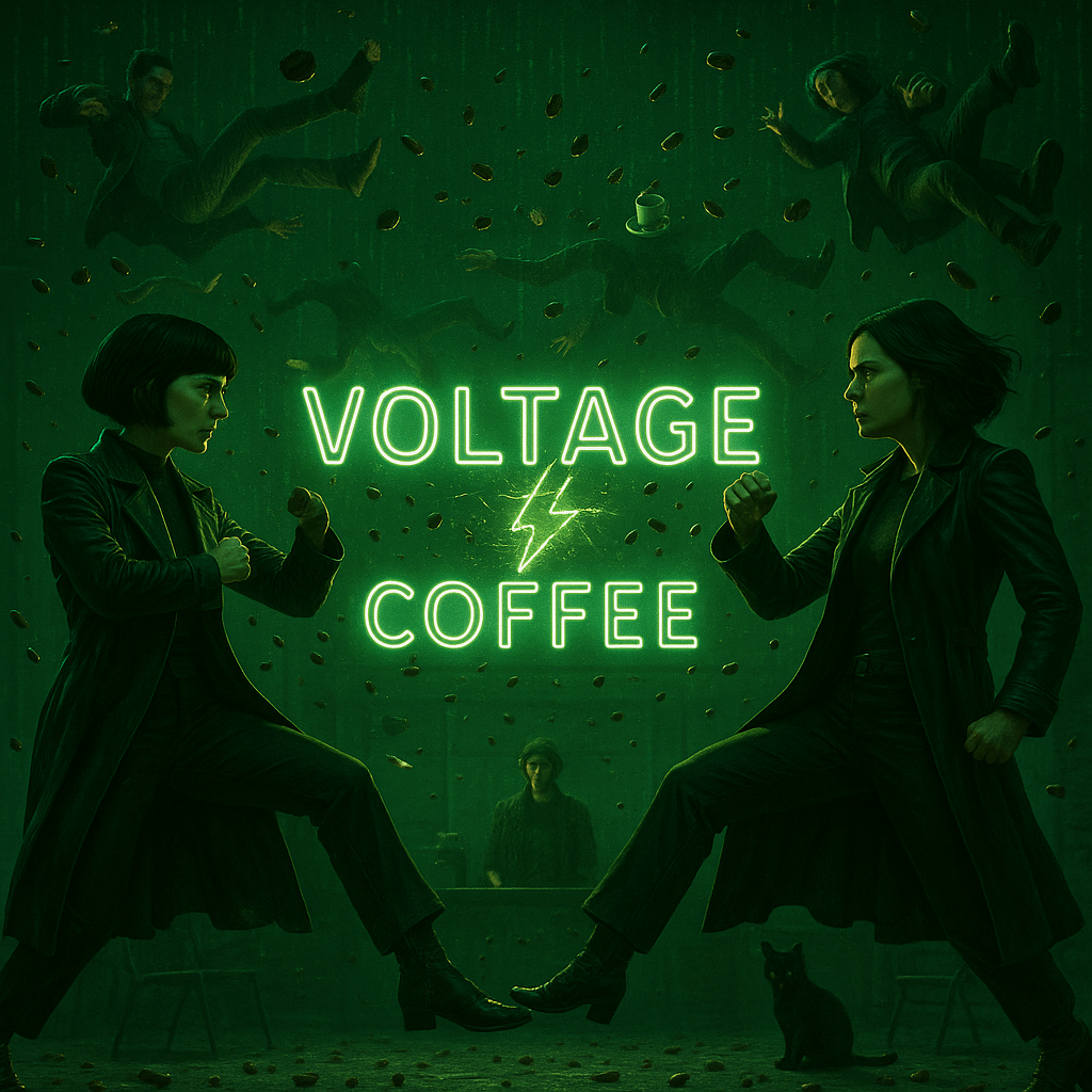 A Coffee Shop Run-In with My Husband’s Ex, Only We’re in The Matrix ...